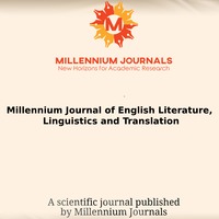 Millennium Journal O F English Literature, Linguistics and Translation ...