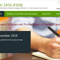 JRSP-ELT - Journal for Research Scholars and Professionals of English ...