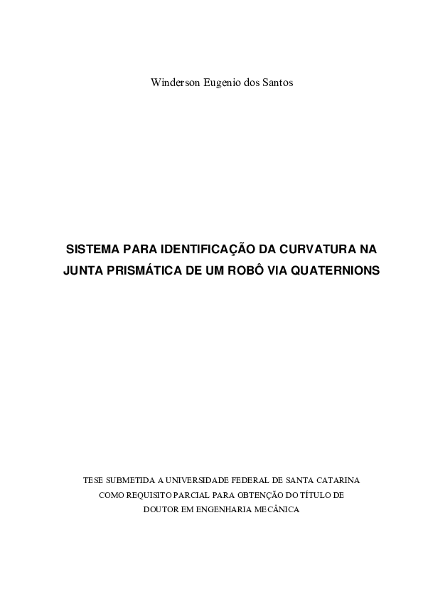 (PDF) Sistema Para Identificação Da Curvatura Na Junta Prismática De Um ...