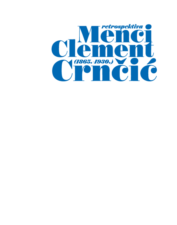 (PDF) Menci Clement Crnčić retrospektiva, 2016.