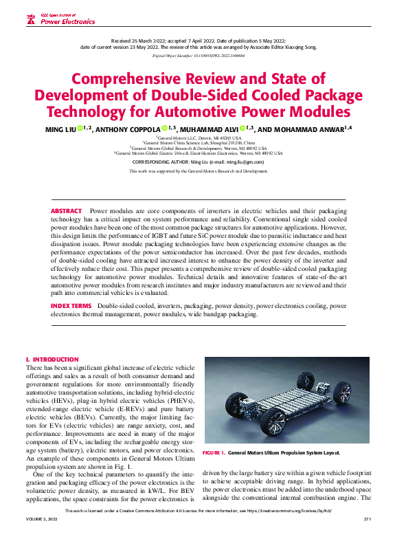 (PDF) Comprehensive Review and State of Development of Double-Sided ...
