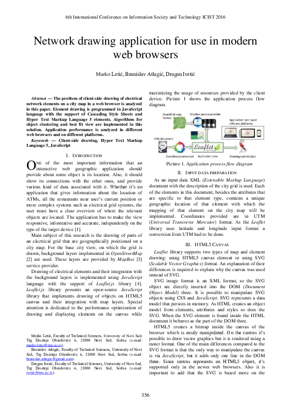 (PDF) Network drawing application for use in modern web browsers