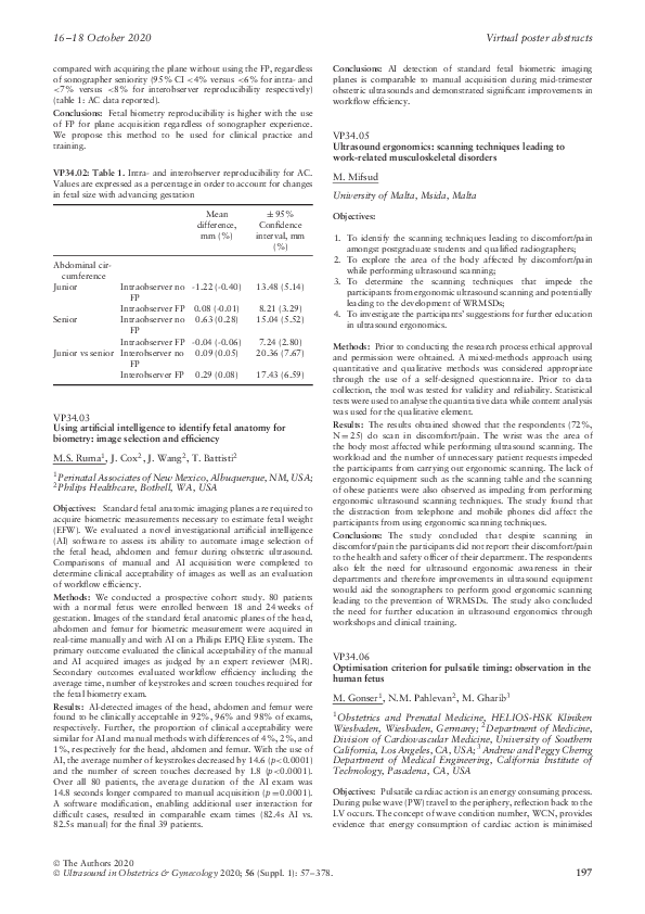 (PDF) VP34.03: Using artificial intelligence to identify fetal anatomy ...