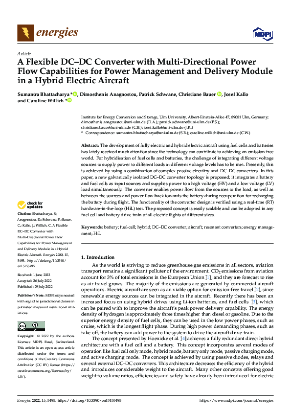 (PDF) A Flexible DC–DC Converter with Multi-Directional Power Flow ...