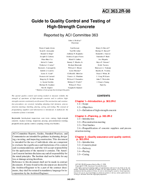 (PDF) ACI 350- 01 Environmental Concrete str | Adnan Kemura - Academia.edu