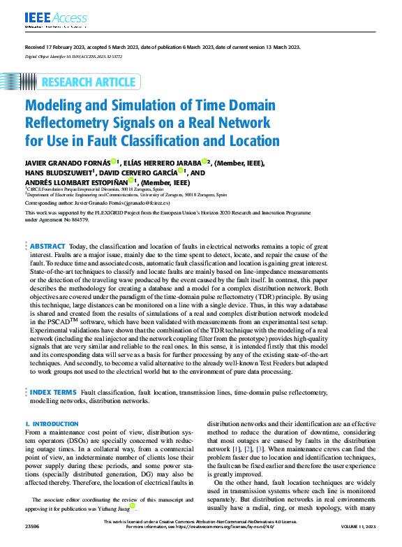 Pdf Tdr Signal Modeling For Fault Detection In Networks
