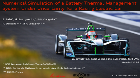 (PDF) Numerical Simulation of a Battery Thermal Management System Under ...
