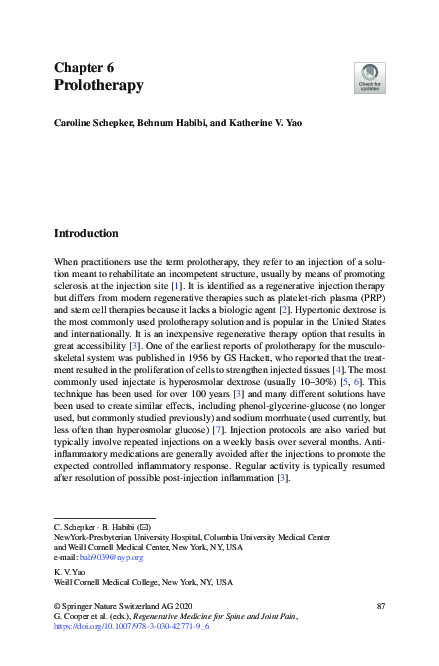 (PDF) Prolotherapy