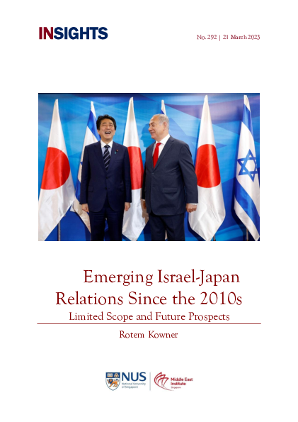 (PDF) Emerging Israel-Japan Relations Since the 2010s: Limited Scope ...
