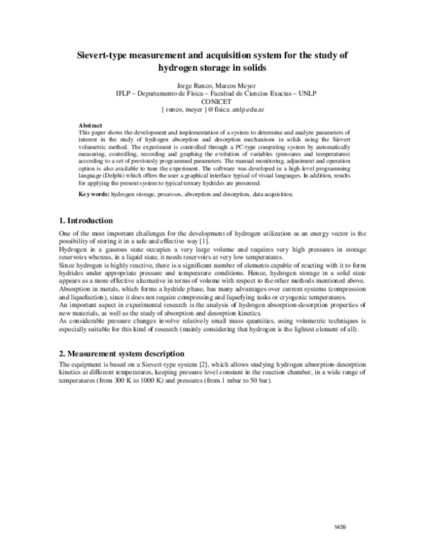 (PDF) Sievert-type measurement and acquisition system for the study of ...