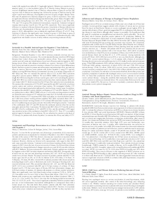 (PDF) S1947 MELD, Child Score, and Fibrosis Indices in Predicting Outcome of Acute Variceal Bleeding