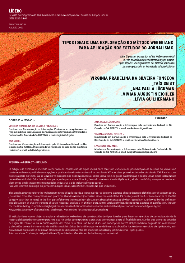 (PDF) Tipos ideales : una exploración del método weberiano para su ...