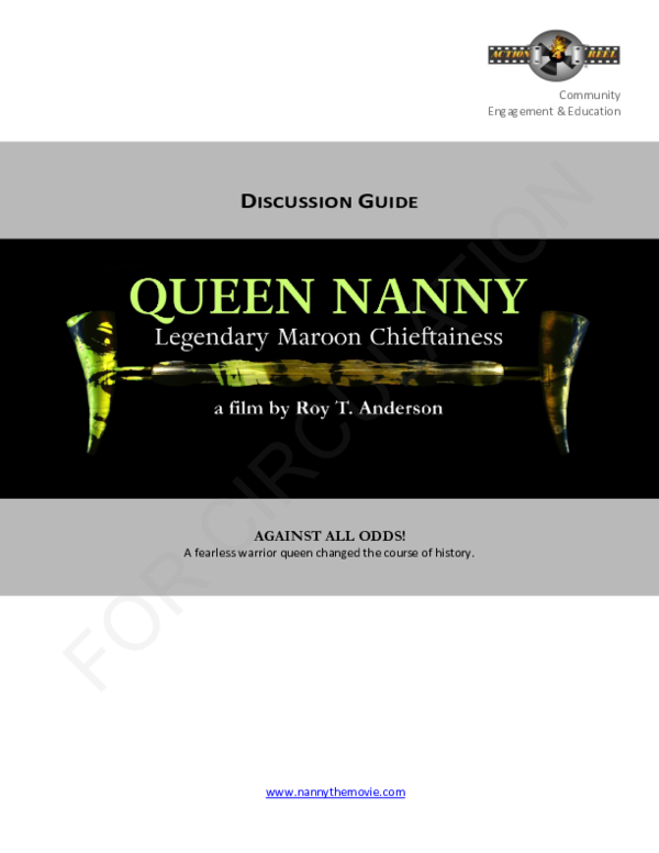 (PDF) Queen Nanny Discussion Guide