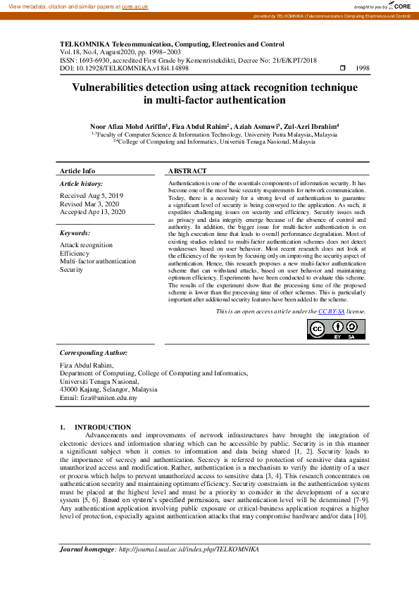 Pdf Vulnerabilities Detection Using Attack Recognition Technique In 6224