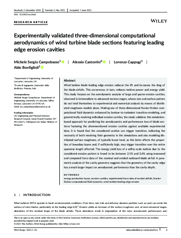 Pdf Experimentally Validated Three‐dimensional Computational