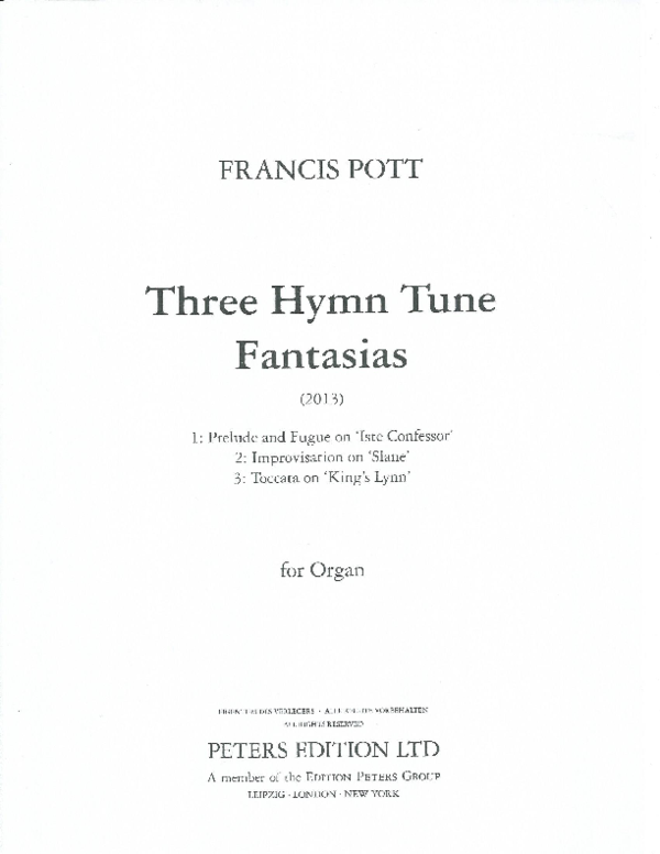 (PDF) Three hymn tune fantasias for organ solo
