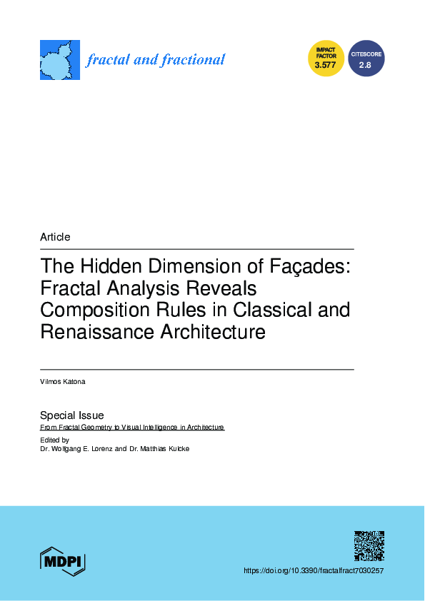 (PDF) The Hidden Dimension of Façades: Fractal Analysis Reveals ...
