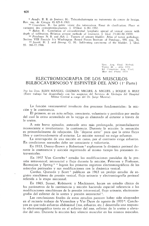 (PDF) Electromiografía de los músculos bulbocavernoso y esfínter del ano