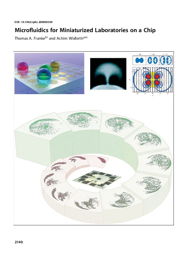 (PDF) Microfluidics for Miniaturized Laboratories on a Chip