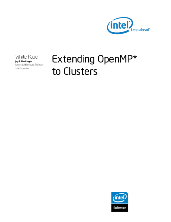 Pdf Dynamic Remote Memory Acquiring For Parallel Data Mining On Pc Cluster Preliminary