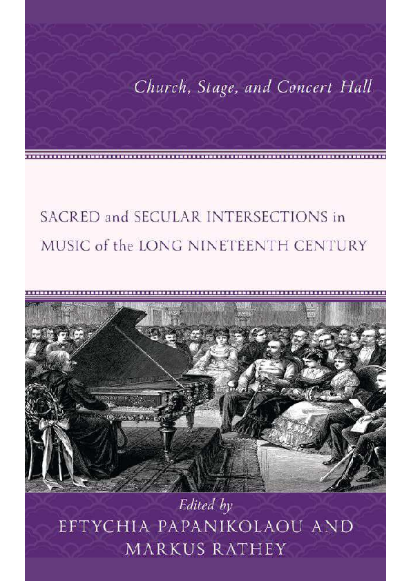 (PDF) “Introduction” (with Markus Rathey) to the edited volume Sacred ...