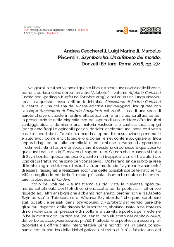 (PDF) Andrea Ceccherelli, Luigi Marinelli, Marcello Piacentini ...