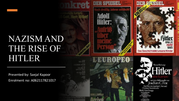 (PPT) ADOLF HITLER AND NAZISM