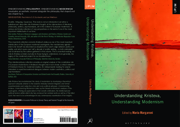 (PDF) Understanding Kristeva, Understanding Modernism