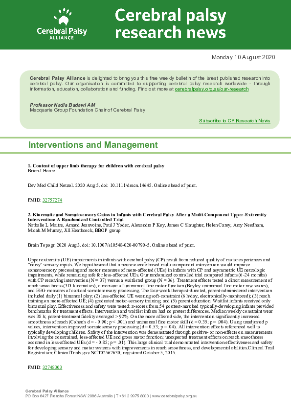 (PDF) Oromotor dysfunction in minimally verbal children with cerebral ...