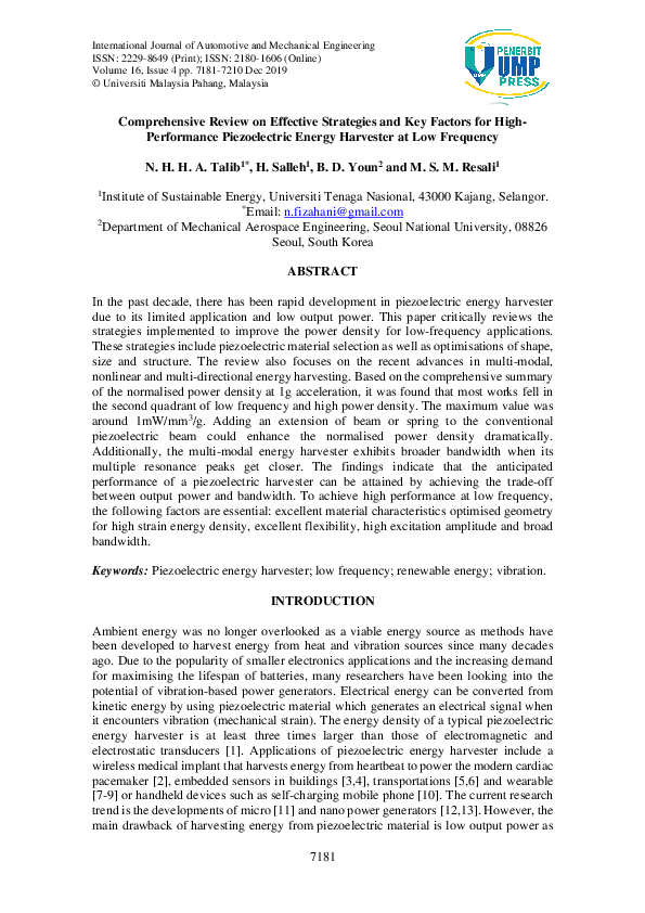 (PDF) Comprehensive Review on Effective Strategies and Key Factors for High Performance ...