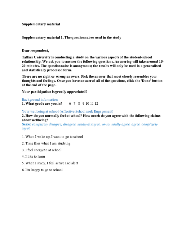 (DOC) Development and validation of the Digital Addiction Scale for ...