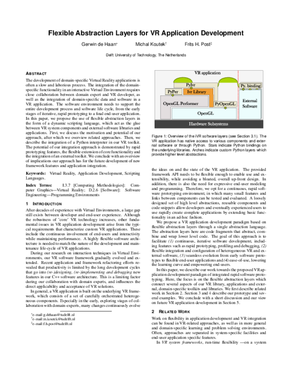 (PDF) Dynamic Scripting for Flexible VR Application Development