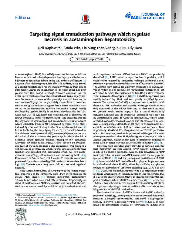 (PDF) Targeting signal transduction pathways which regulate necrosis in ...