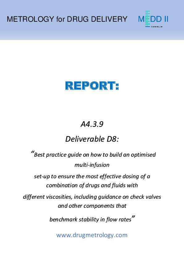 (PDF) Deliverable D8: "Best practice guide on how to build an optimised ...