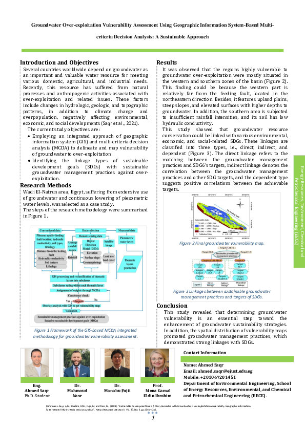 (PDF) Groundwater Over-exploitation Vulnerability Assessment Using Geographic Information System ...