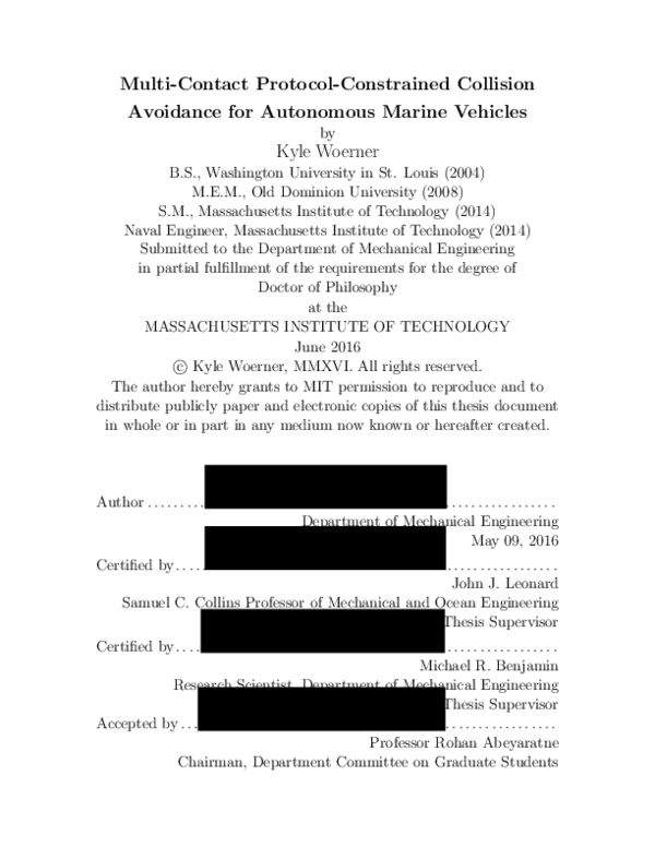 Pdf Multi Contact Protocol Constrained Collision Avoidance For