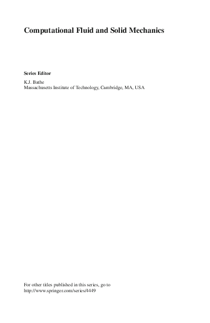 (PDF) The Mechanics of Solids and Structures - Hierarchical Modeling and the Finite Element Solution