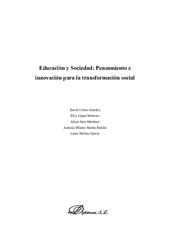 (PDF) Reflexiones sobre la Competencia Digital Docente