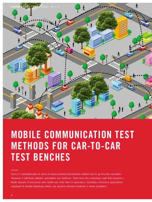 (PDF) Mobile Communication Test Methods for Car-to-Car Test Benches