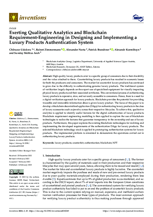(PDF) Exerting Qualitative Analytics and Blockchain Requirement-Engineering in Designing and ...