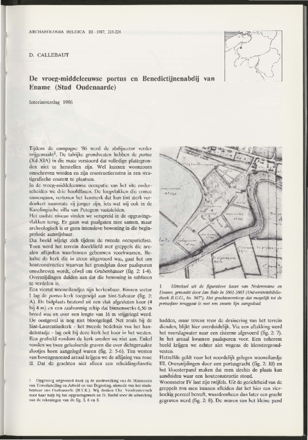 (PDF) De vroeg middeleeuwse portus en Benedictijnenabdij van Ename ...