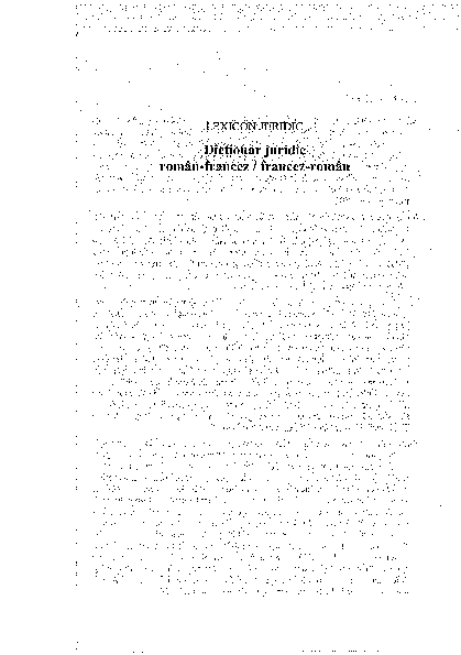 (PDF) Dicționar juridic român-francez/franvcez-român