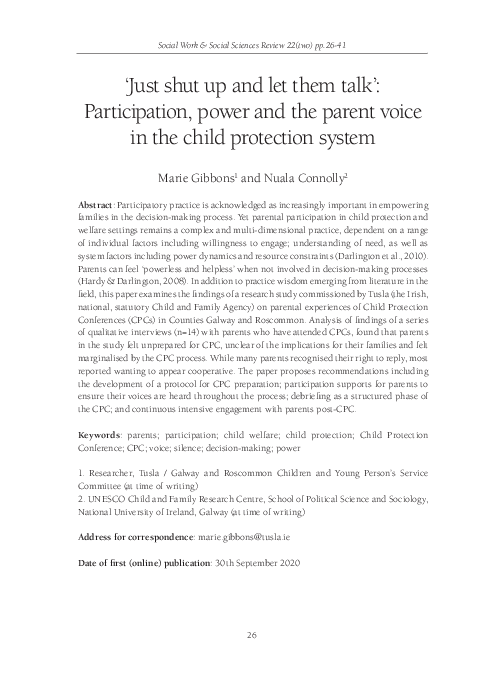 (PDF) Just shut up and let them talk’: Participation, power and the ...