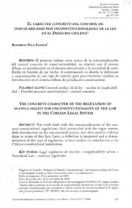 (PDF) El carácter concreto del control de inaplicabilidad por ...