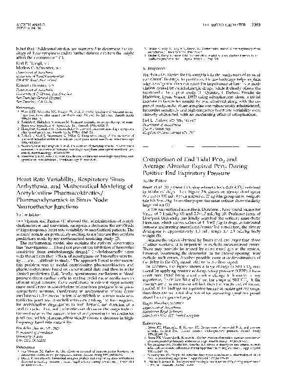(PDF) Comparison of End-Tidal PCO2 and Average Alveolar Expired PCO2 ...