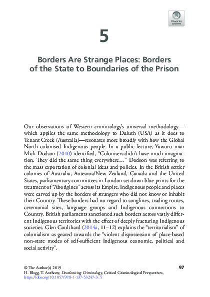 (PDF) Borders Are Strange Places: Borders of the State to Boundaries of ...