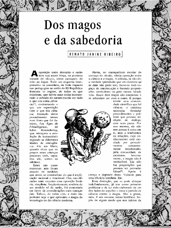 (PDF) Dos magos e da sabedoria