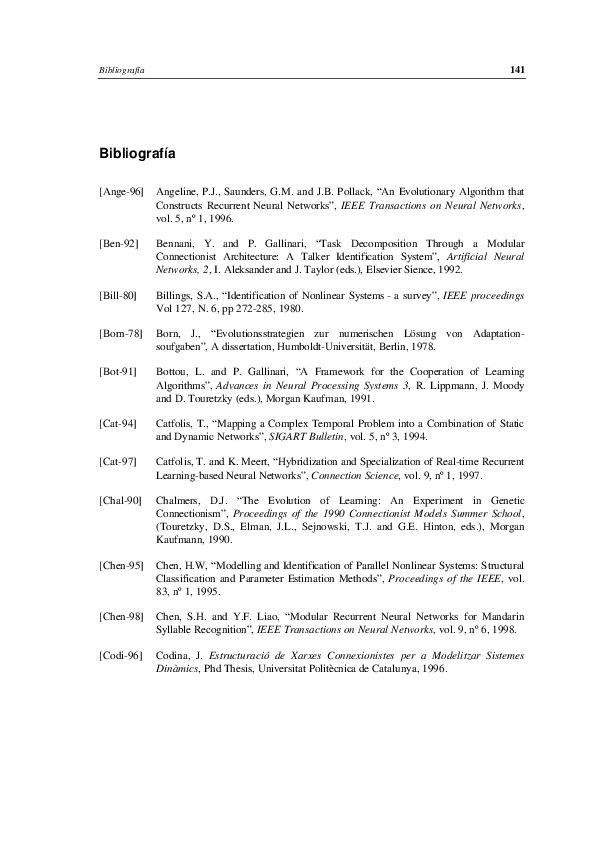 (PDF) Evolution of Modular Neural Networks for System Identification