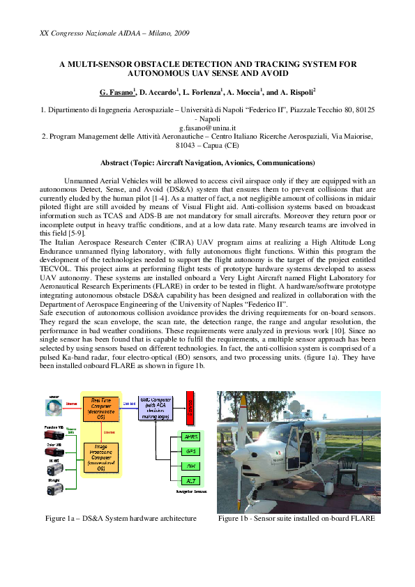 (PDF) A multi-sensor obstacle detection and tracking system for ...