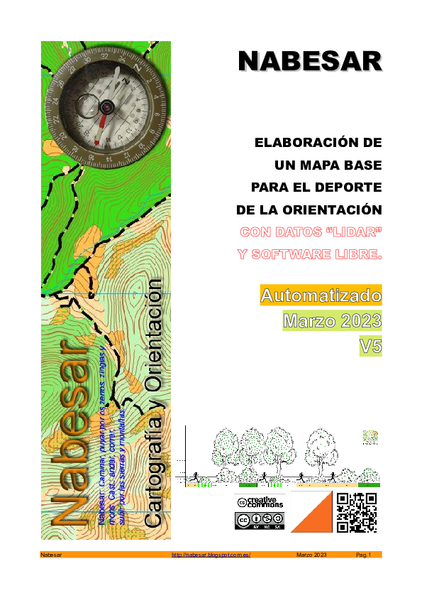 (PDF) NABESAR Elaboración de un mapa base de orientación v.5